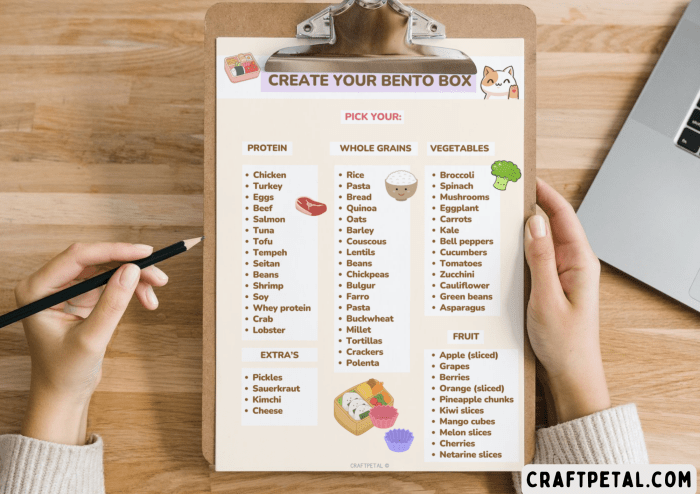 How to Make Your Bento Box (& Why a Bento Box Planner is a Game-Changer)